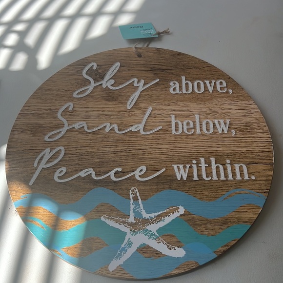 Wall Decor | Beach Themed Wall Decor | Poshmark